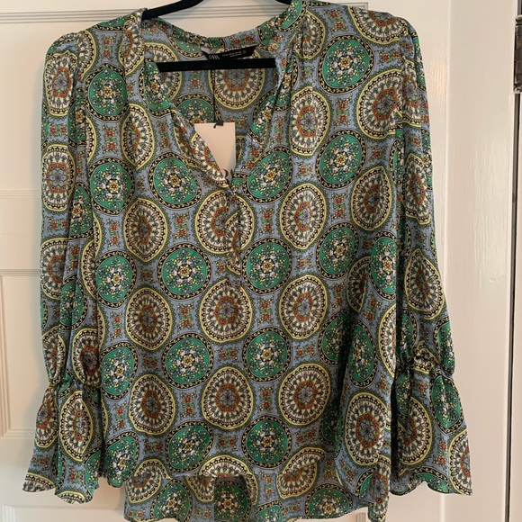 Zara | Tops | Zara Work Shirt | Poshmark